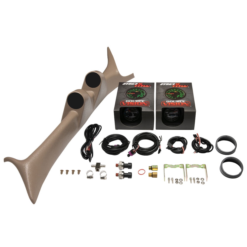MaxTow | Factory Color Matched Gray Full Size Dual Pillar Pod for 1999 ...