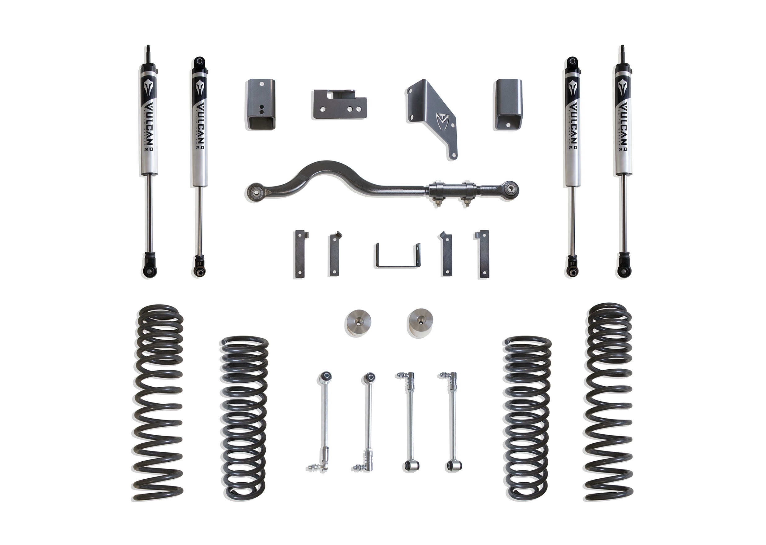 MaxTrac Suspension 2007-2018 Fits Jeep Wrangler Jk 2WD 4WD 4.5" Lift ...