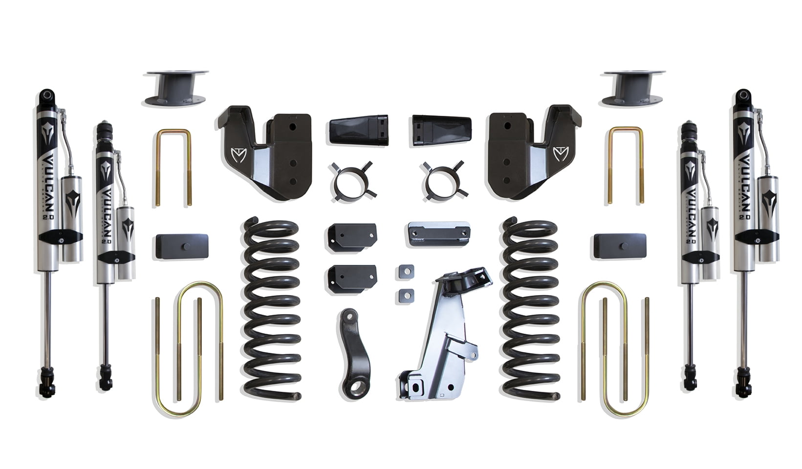 MaxTrac Suspension 2013-2018 Fits Dodge Ram 3500 4WD 6" Lift Kit Vulcan ...