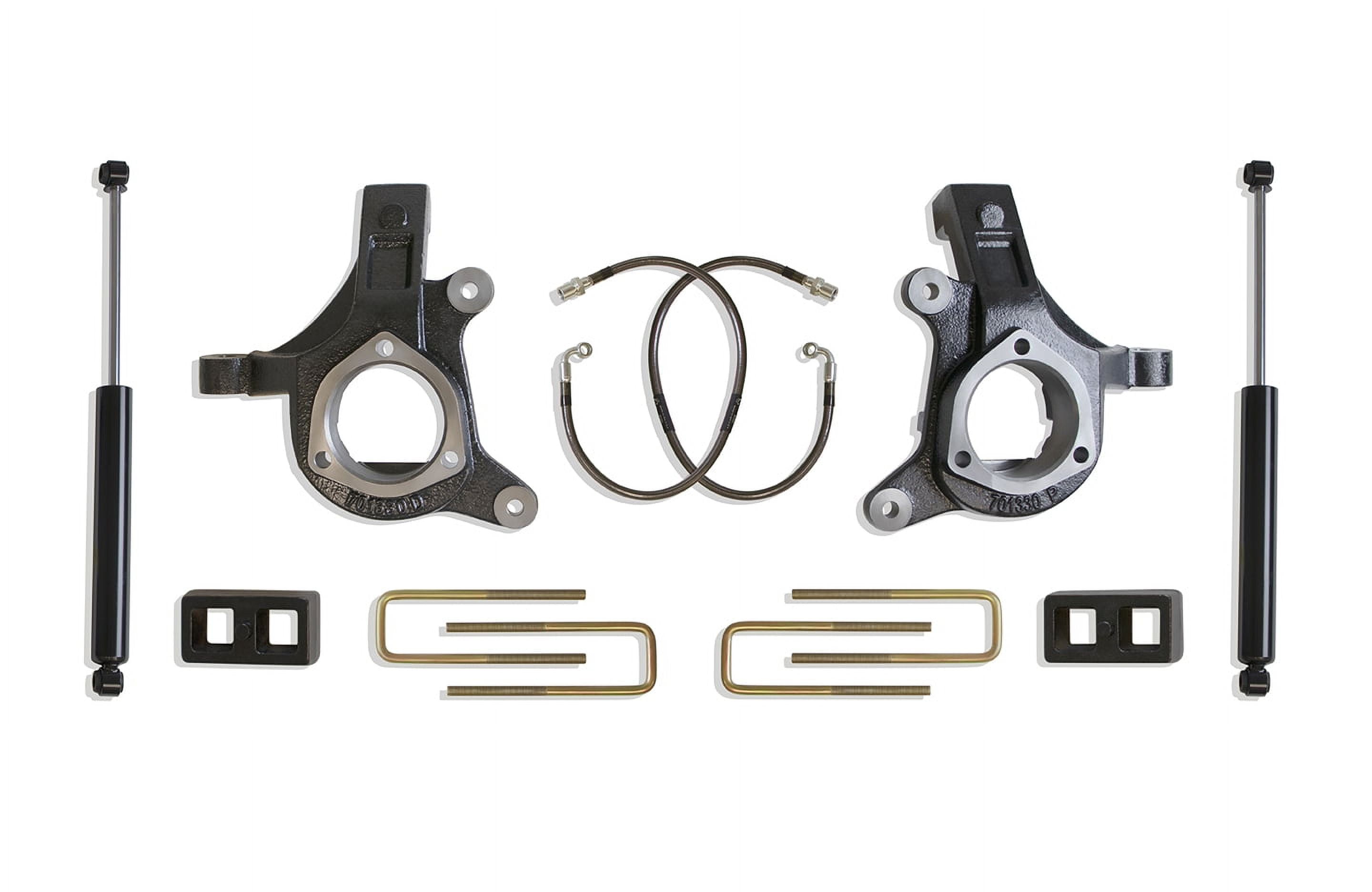 MaxTrac Suspension 2WD 3" Lift Kit Including Spindles Extended Brake ...