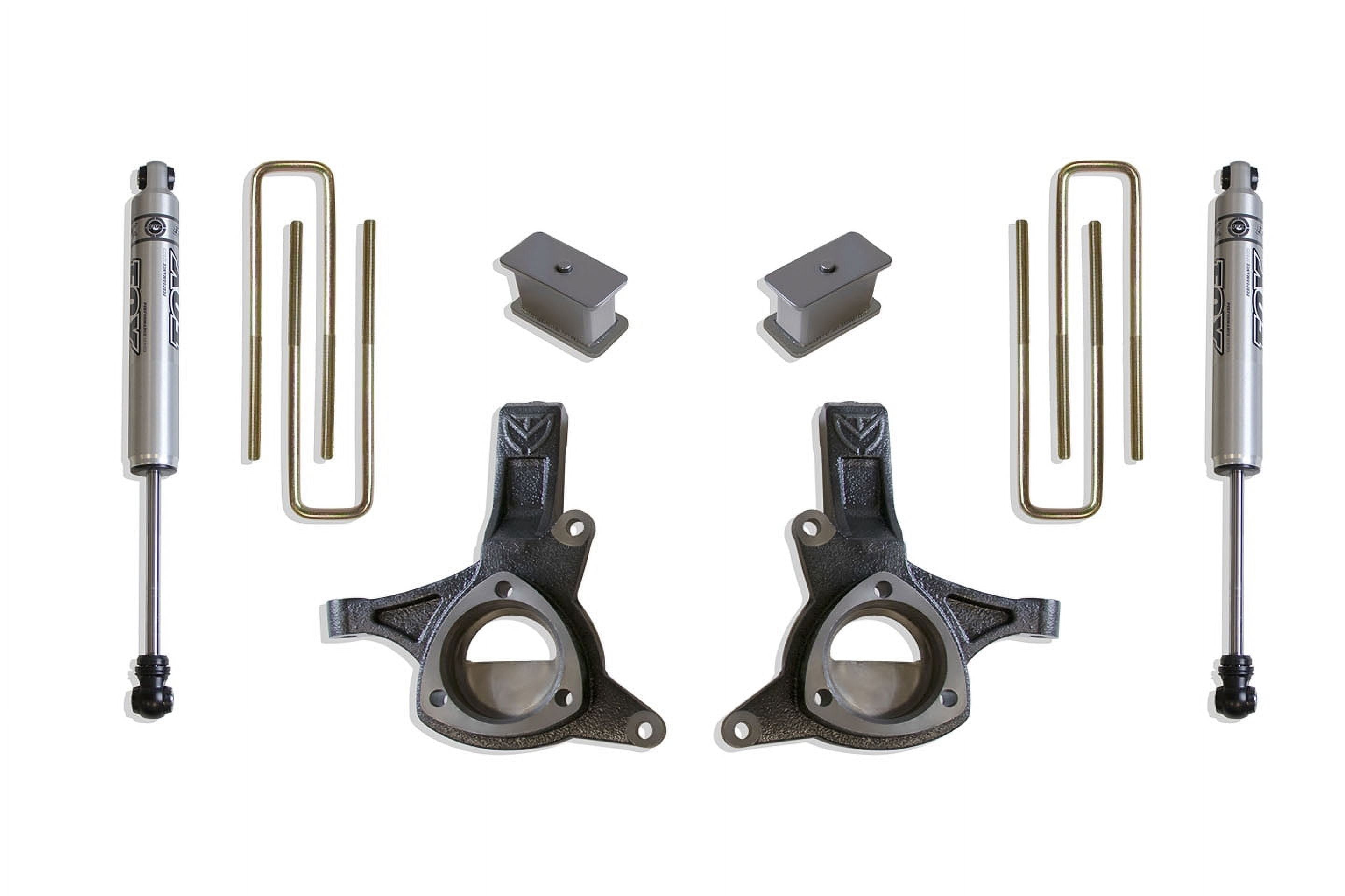 MaxTrac Suspension 2WD 4.5" Lift Kit Including Spindles Extended Brake ...