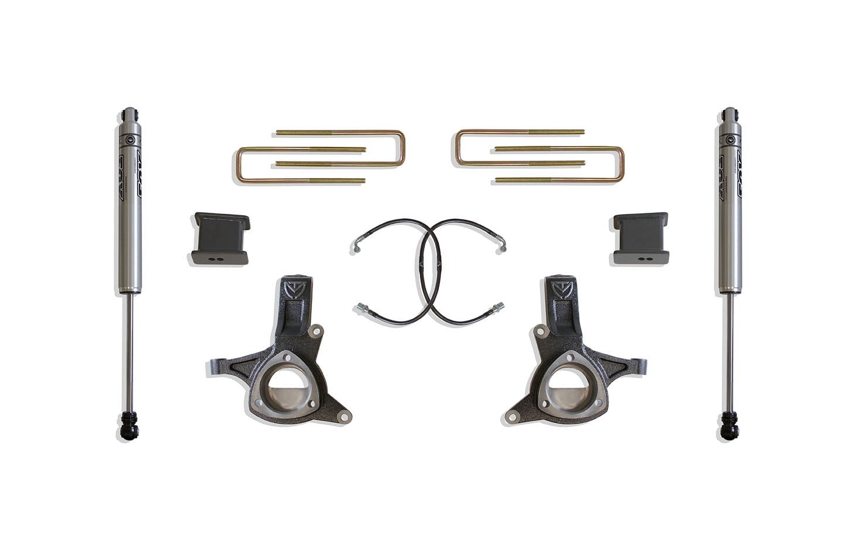 MaxTrac Suspension 2WD 5" Lift Kit Including Spindles Extended Brake ...