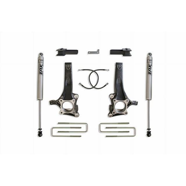 MaxTrac Suspension 4.5" Lift Kit Including Spindles Extended Brake ...