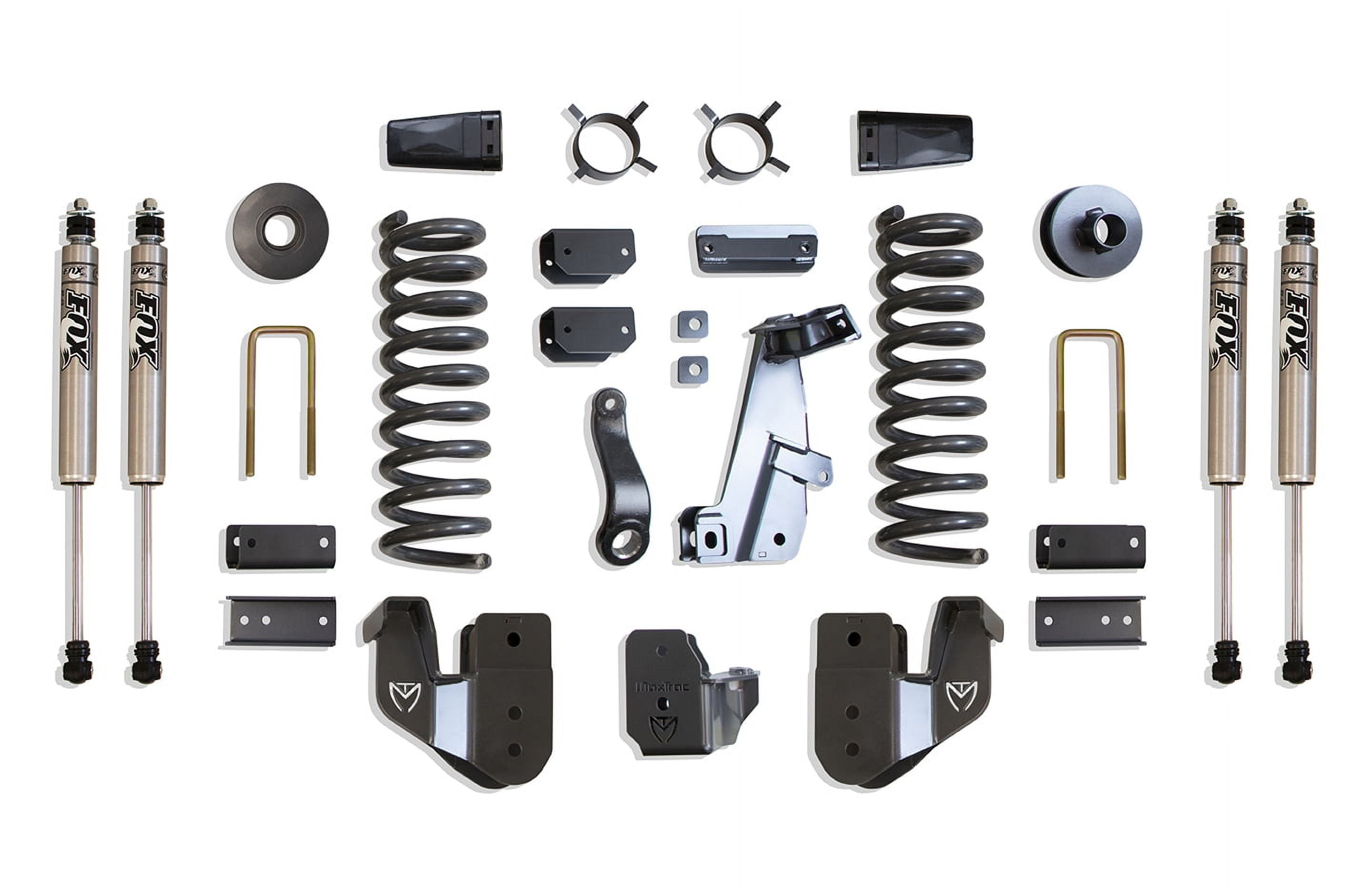 MaxTrac Suspension 4" Lift Kit Including Diesel Coils Radius Arm ...