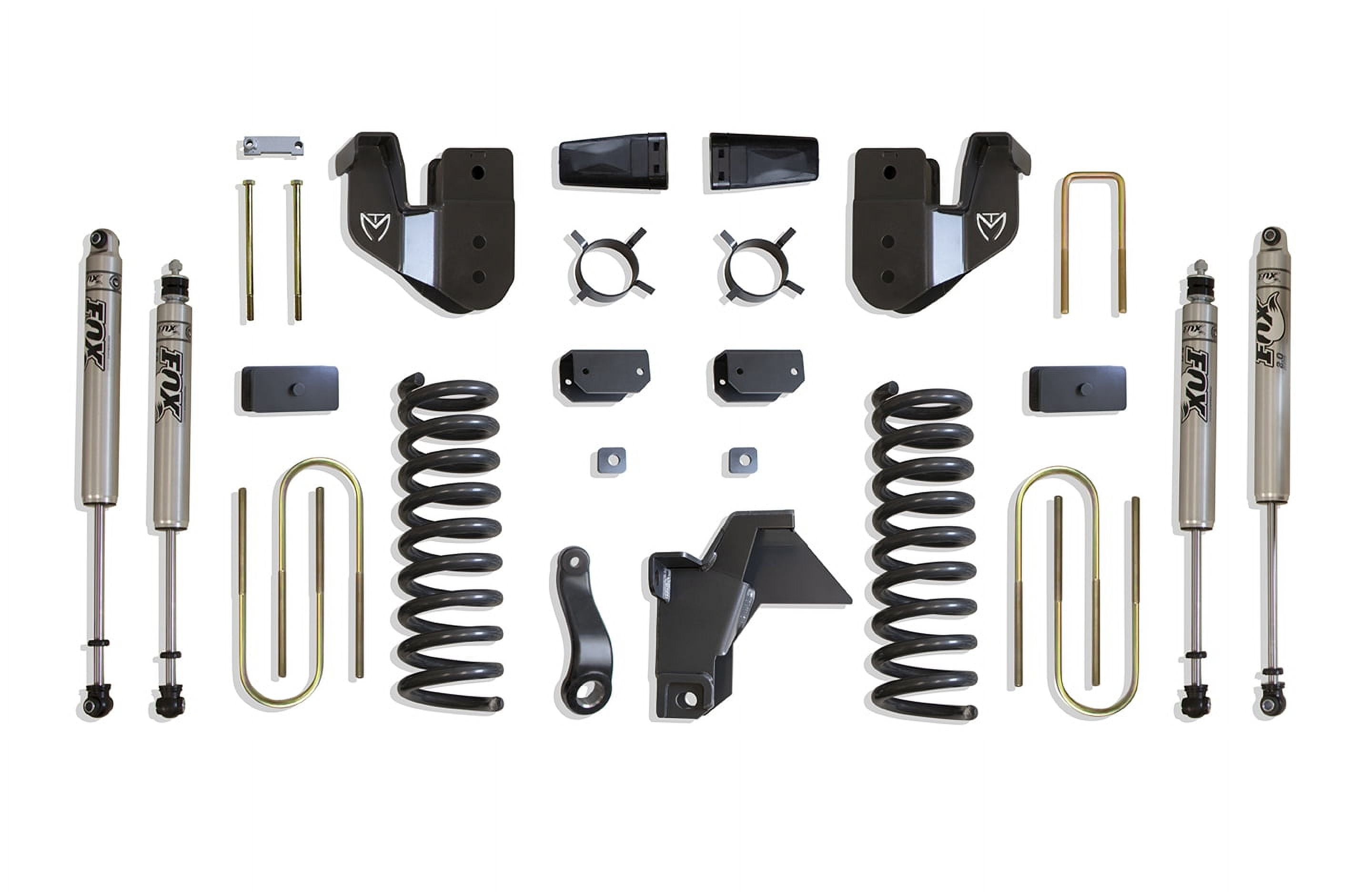 MaxTrac Suspension 4" Lift Kit Including Diesel Coils Radius Arm Trac ...