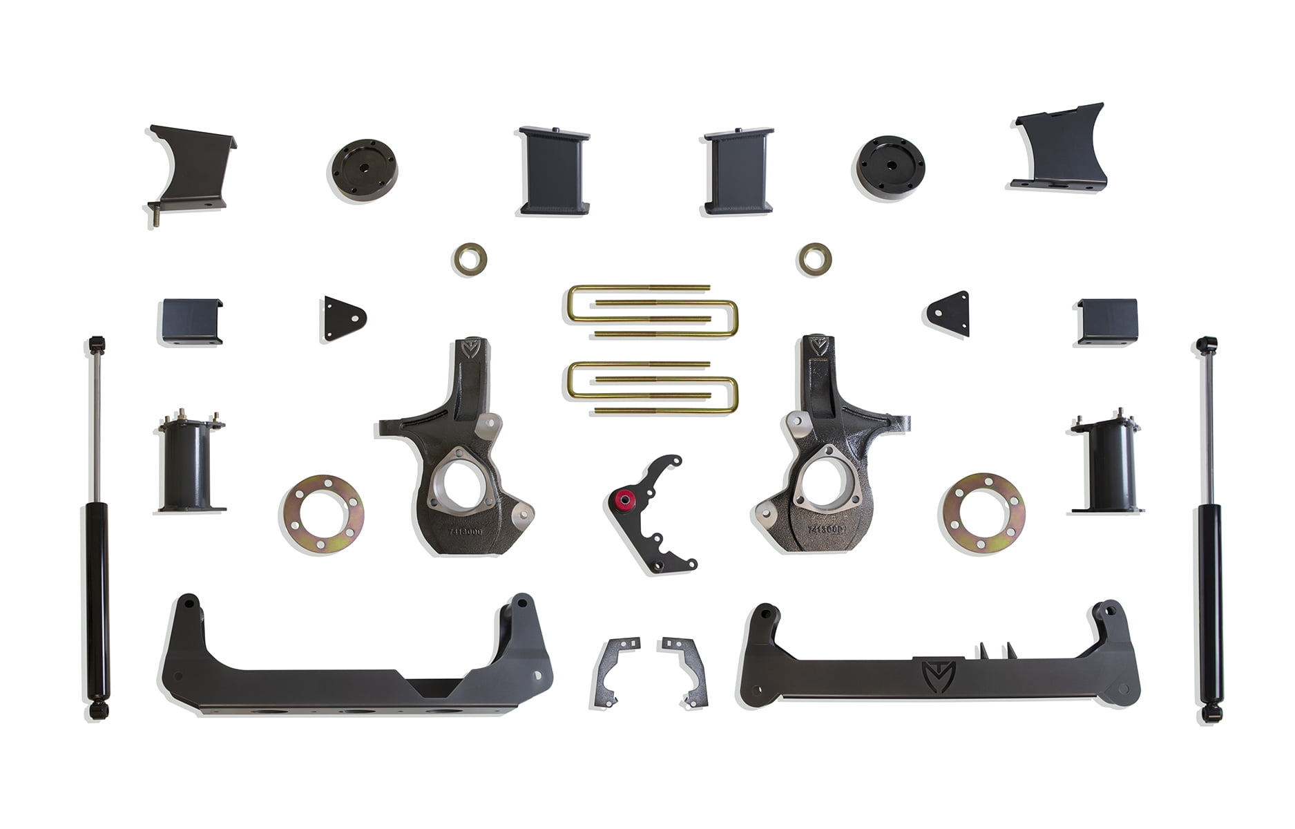 MaxTrac Suspension 7" Lift Kit Including Subframes Steering Knuckles ...