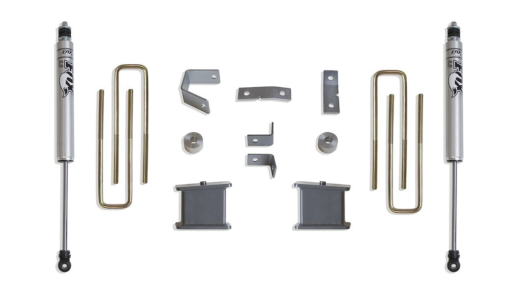 LIFT KIT-SUSPENSION COMPONENT 4 IN LIFT INCL. U BOLTS CARRIER BEARING ...