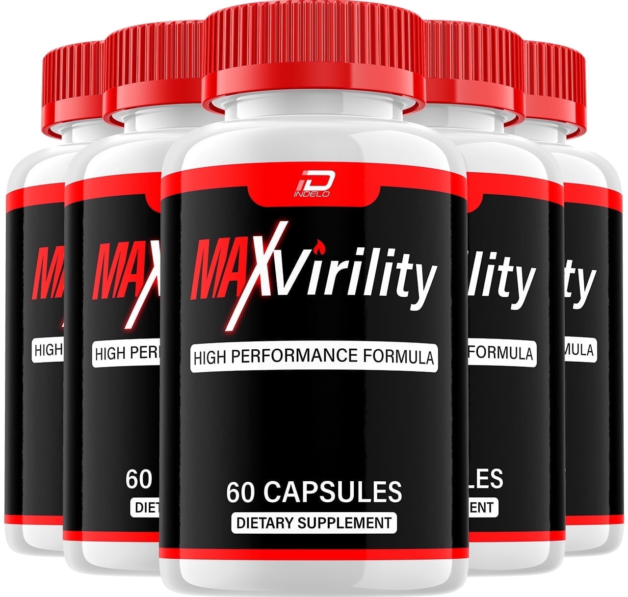 MaxVirility for Men Capsules - Max Virility Vitamin Complex Pills, All ...