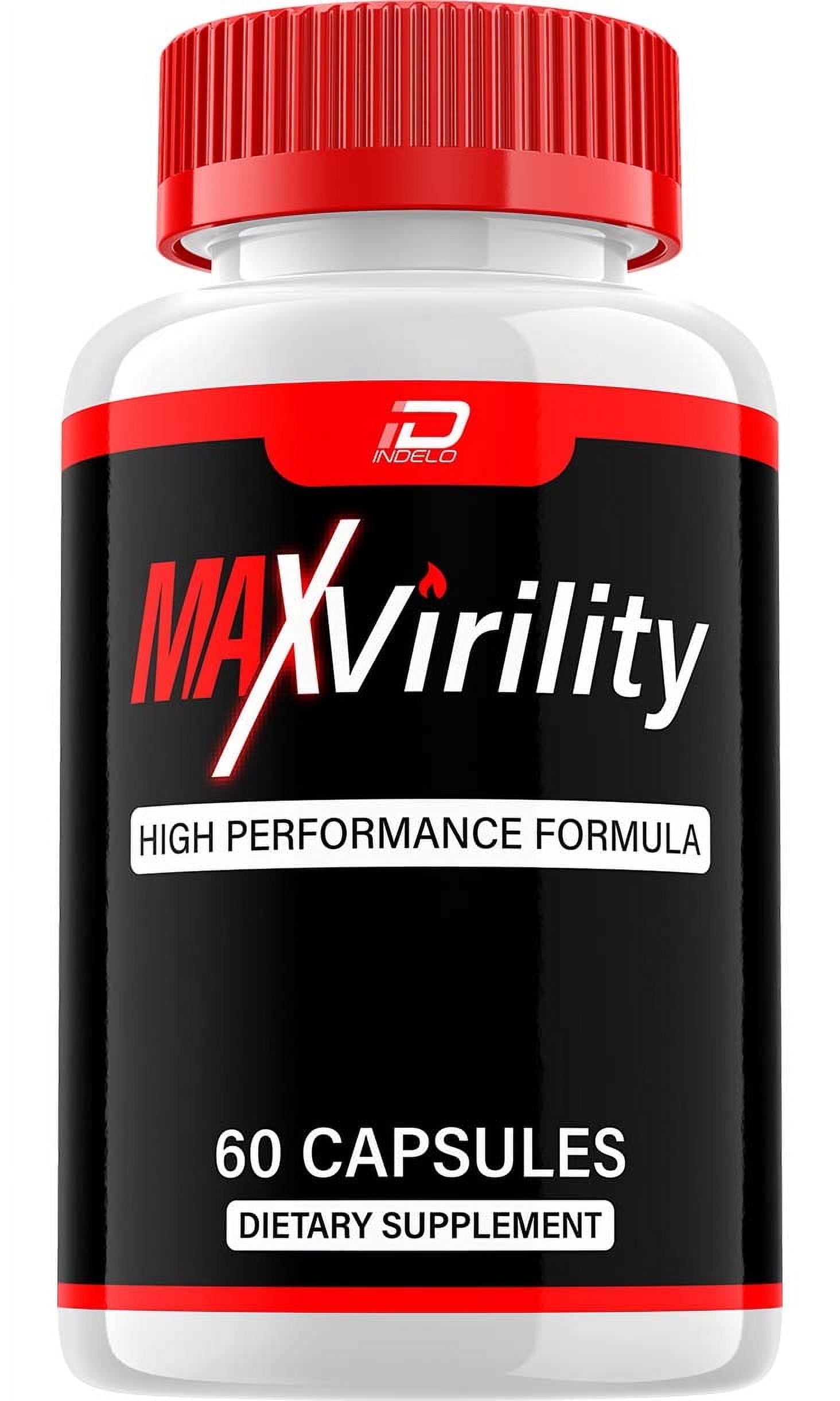 MaxVirility for Men Capsules - MaxVirility Vitamin Complex Pills, All ...