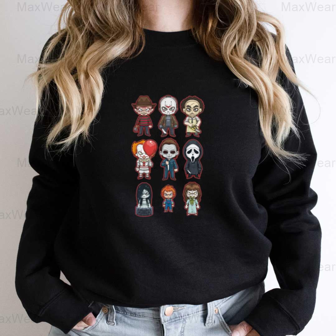MaxWear81 Chibi Horror Icons, Cute Slashers Friday the 13th Halloween ...