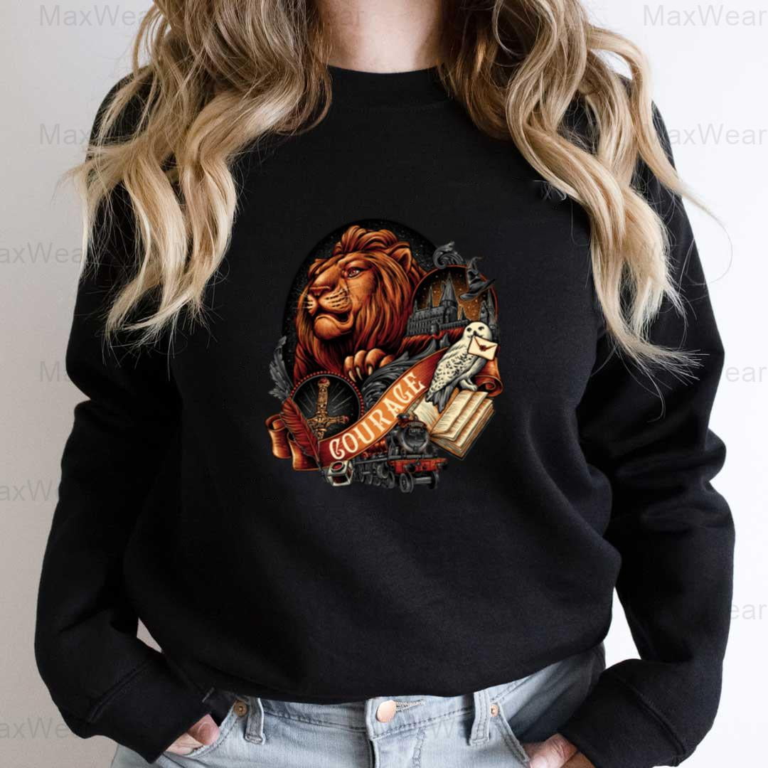 MaxWear81 House Of Courage, Gryffindor Harry Potter Hogwarts Wizarding ...