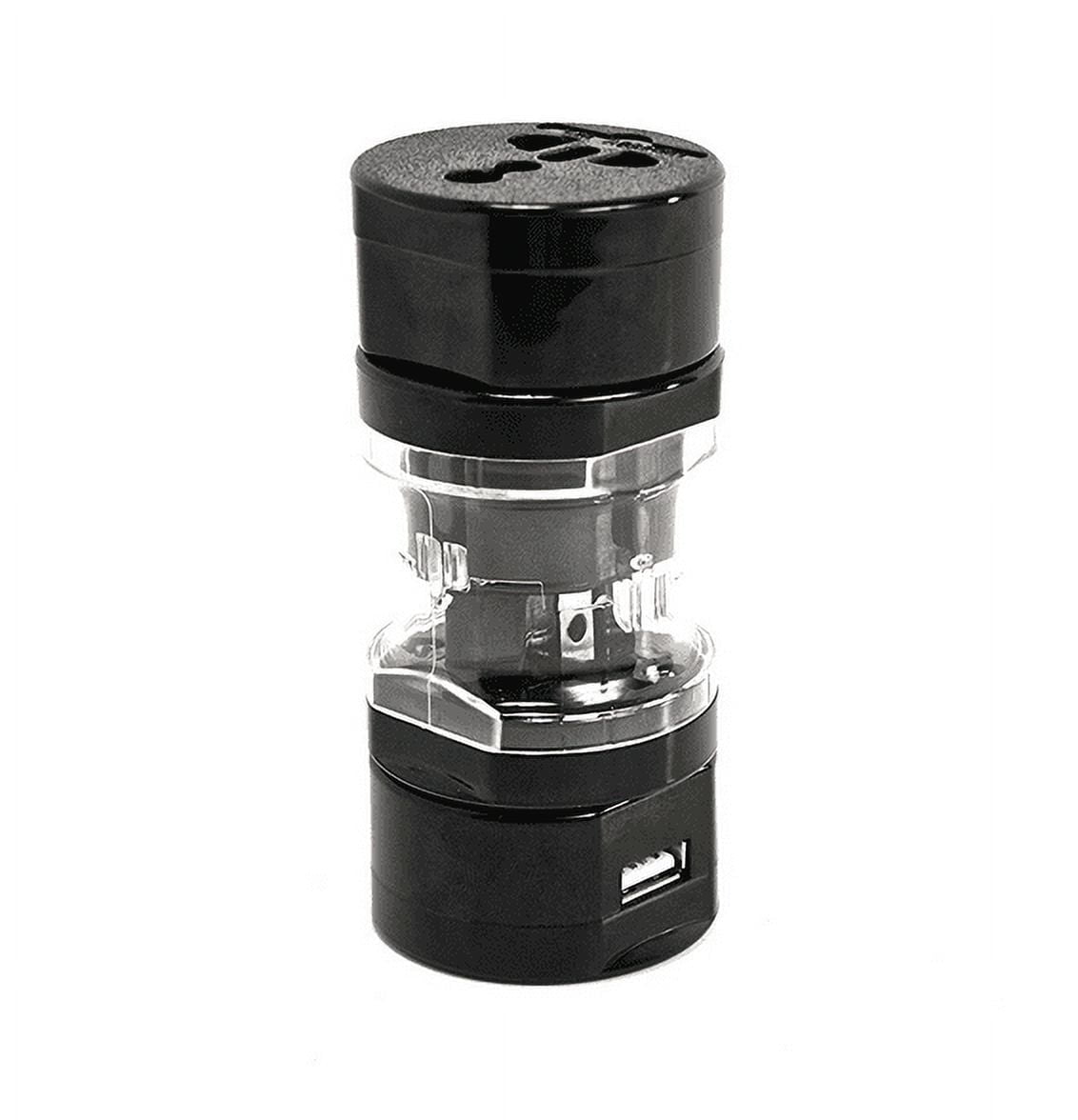 MaxWorks 80173 Portable Universal All-In-One Power Travel Plug Adapter ...