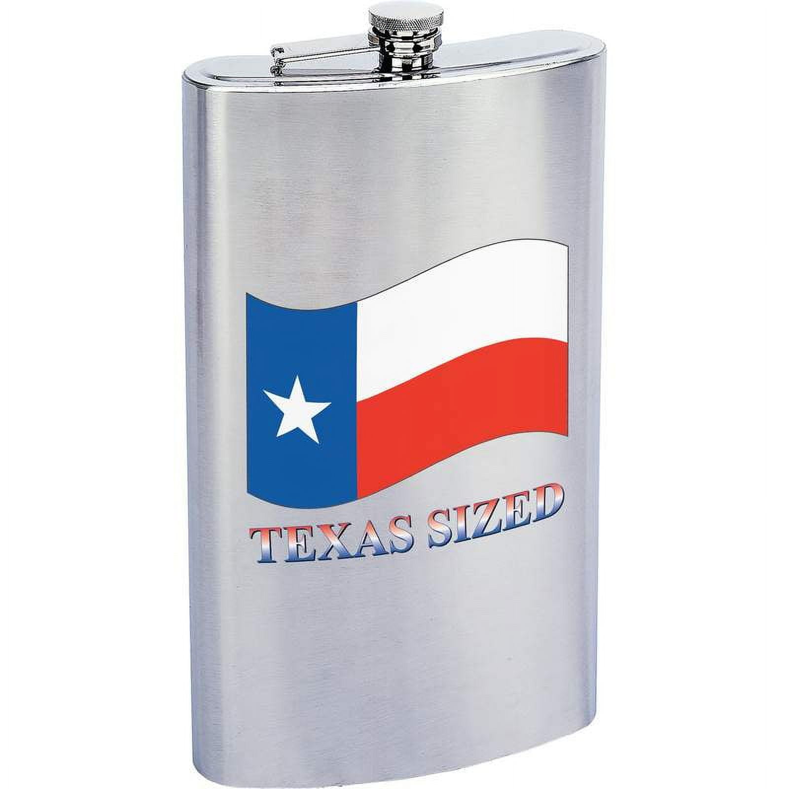Maxam® 1 Gallon Stainless Steel Flask with TEXAS SIZED Imprint ...
