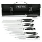 Maxam Slitzer Germany 7pc Professional Kitchen Cutlery Set with ...