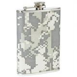 Maxam® 8oz Stainless Steel Flask with Digital Camo Wrap - Walmart.com