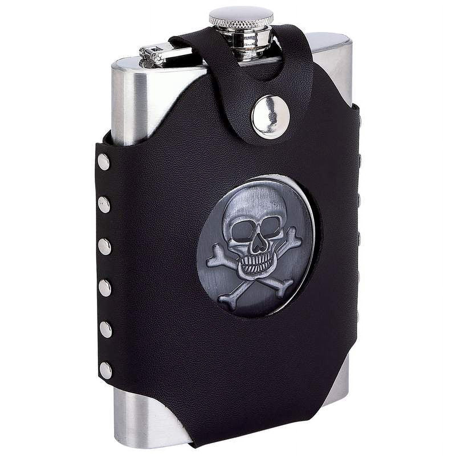 Maxam® 8oz Stainless Steel Flask with Sheath - Walmart.com