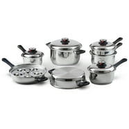 Chef's Secret 28-Piece Stainless Steel Cookware Set, 12 Elements ...