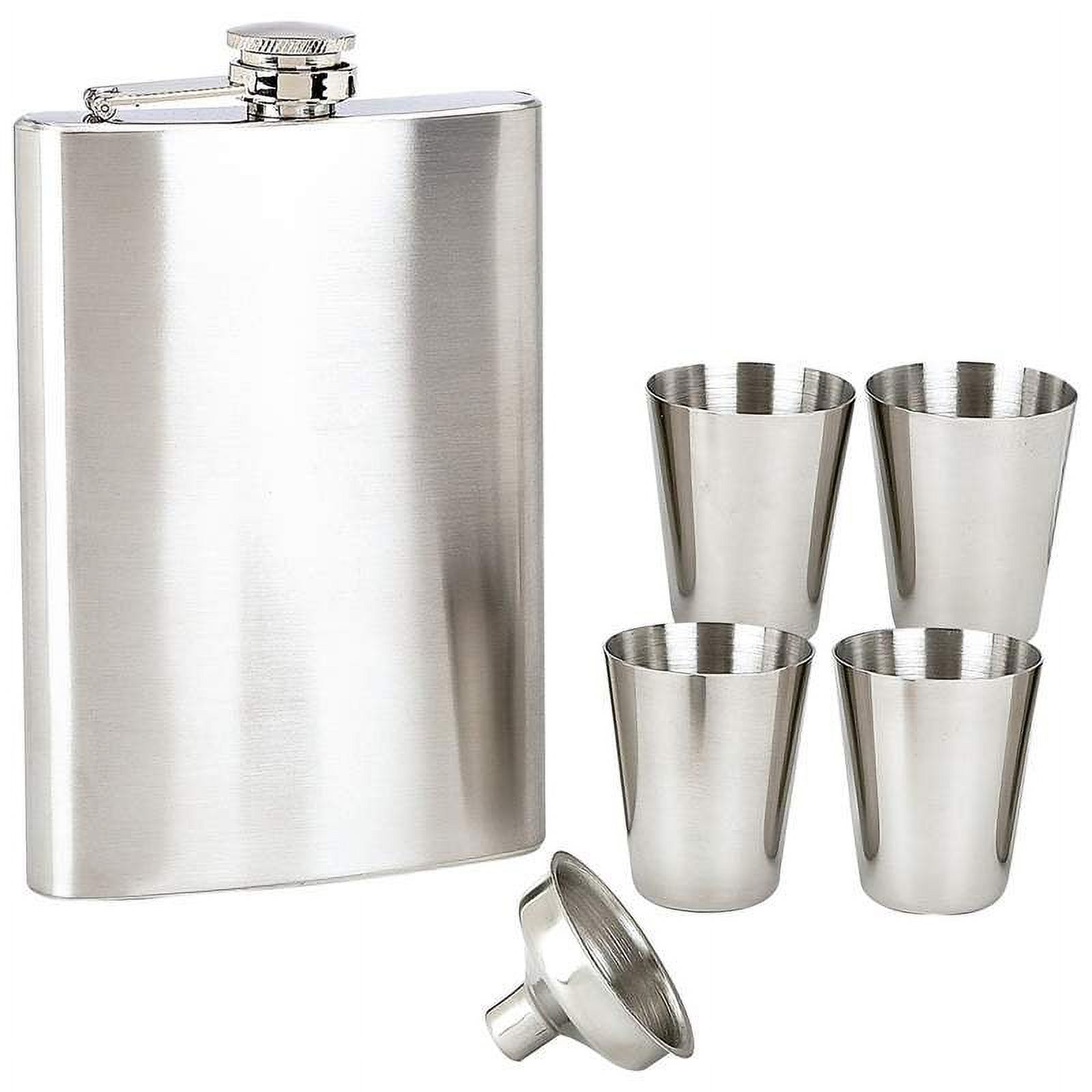 Maxam Maxam Maxam® 6pc Stainless Steel Flask Set - Walmart.com