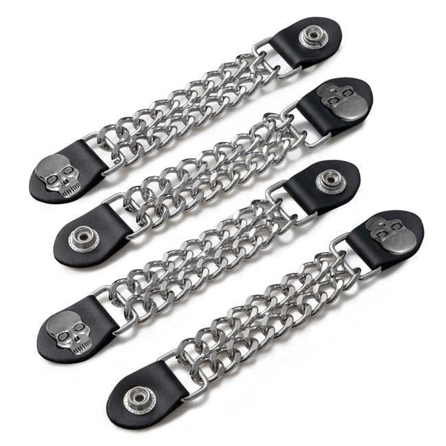 Maxam Skull Engraving Vest Extender Set - 4 Piece - Walmart.com