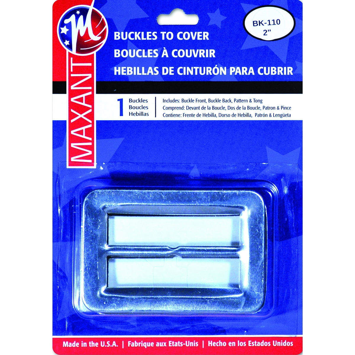 Buckle Cover Kit, 2" Rectangle - Walmart.com