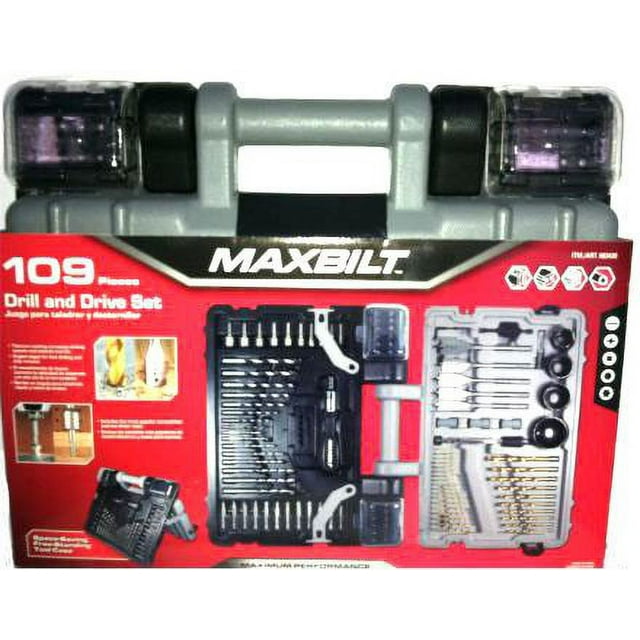 Maxbilt Drill and Drive Set 109 Pieces - Walmart.com