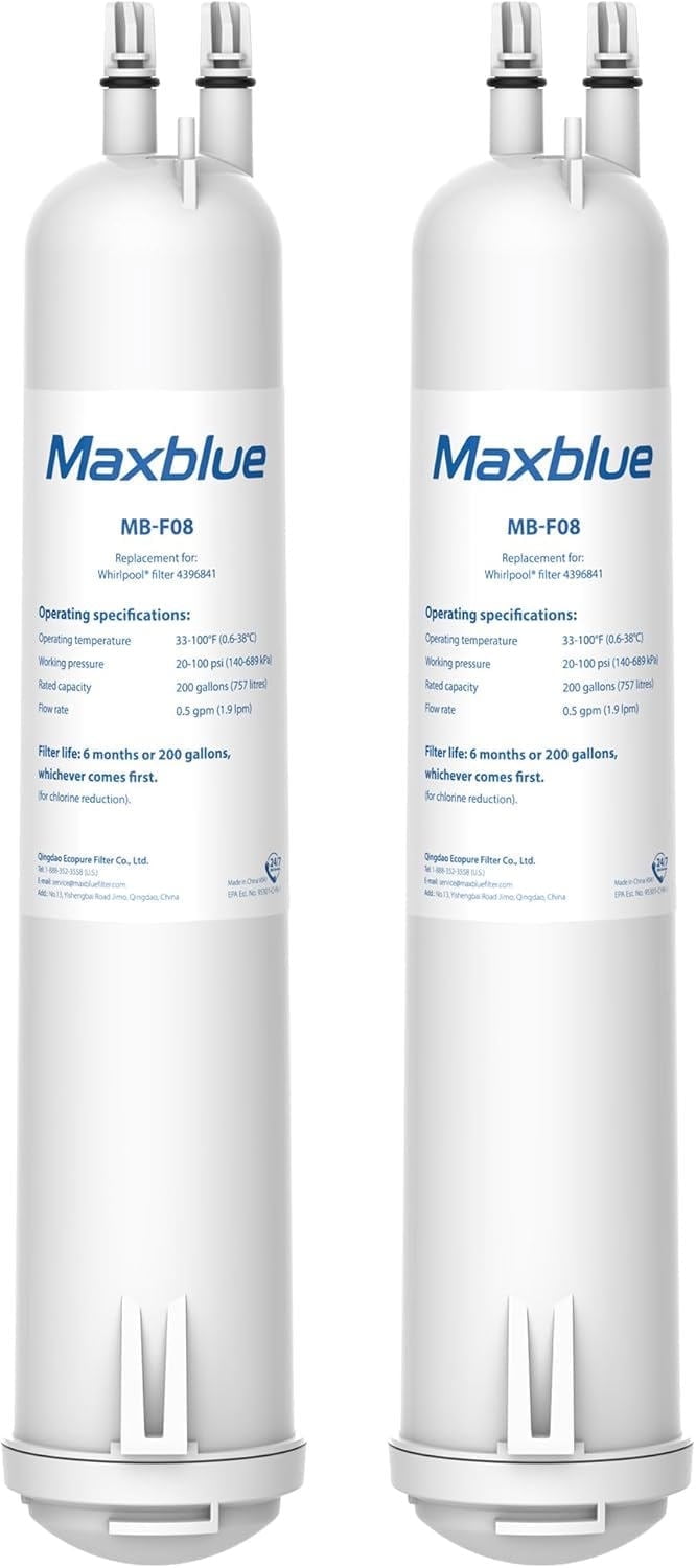 Maxblue Refrigerator Water Filter, 2 Filters - Walmart.com