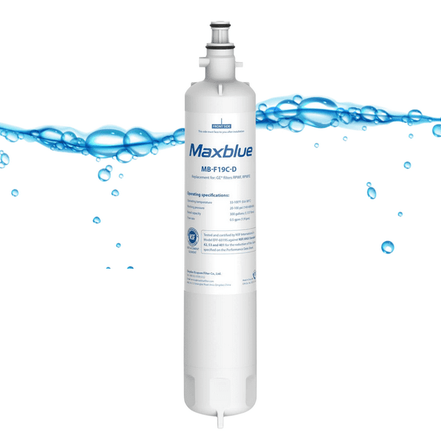 Maxblue Refrigerator Water Filter(with CHIP) , Replacement for GE ...