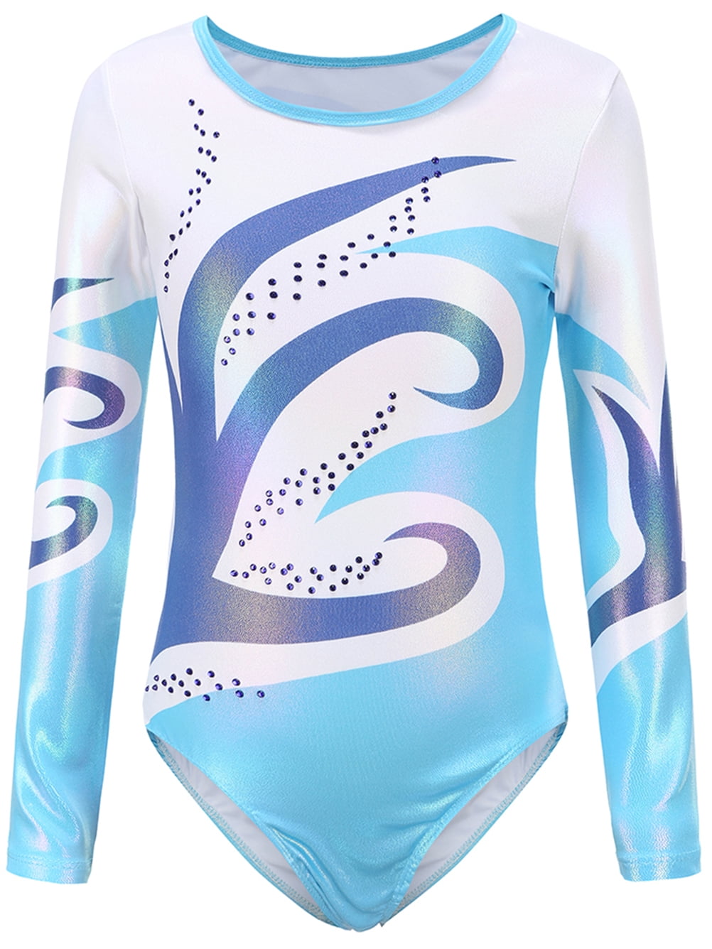 Maxcozy Gymnastics Leotards Gym Long Sleeve Ballet Dancing Dancewear ...