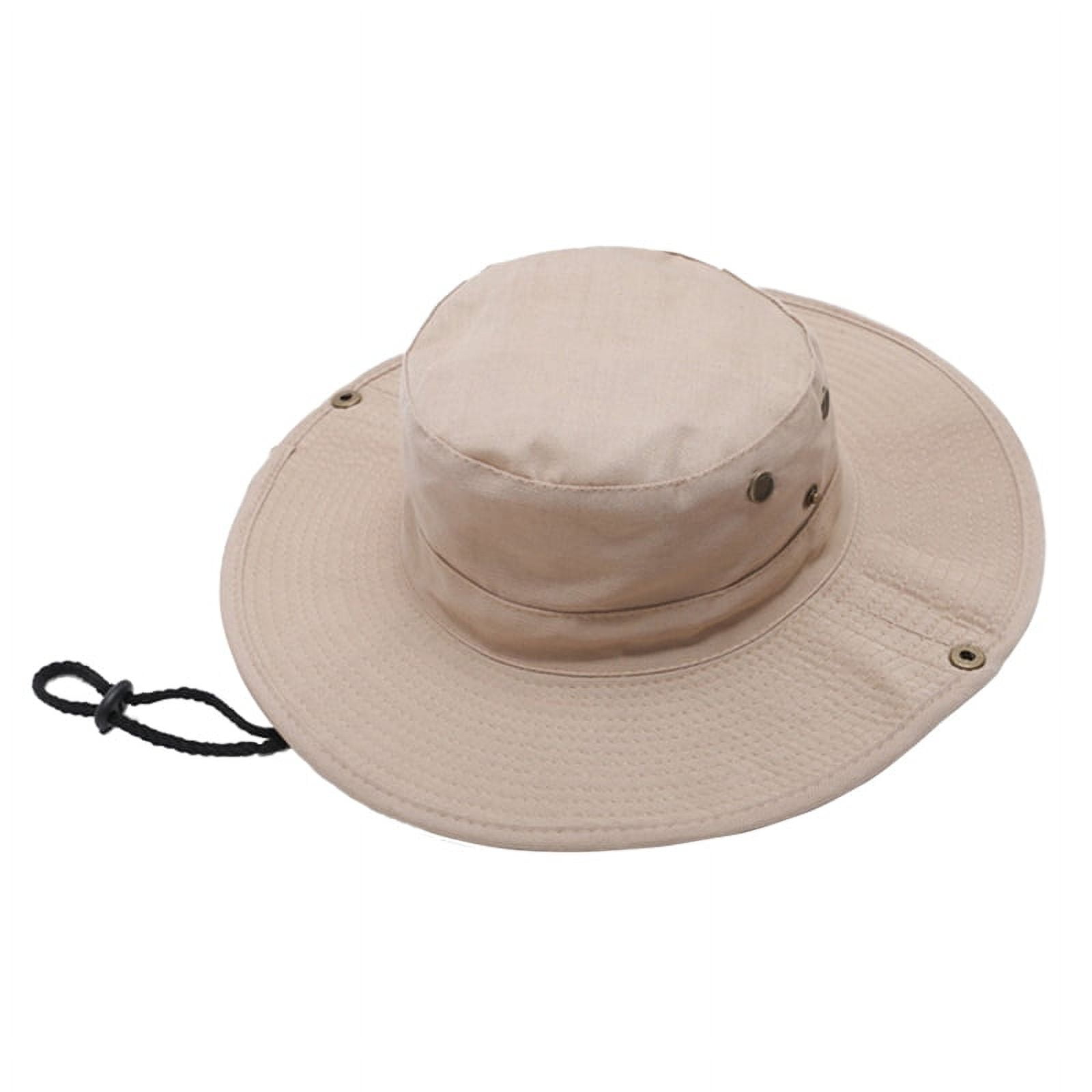 Maxcozy Men & Women Sun Cap Wide Brim Bucket Hat Sun Protection with ...