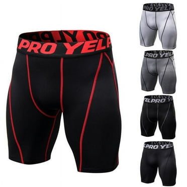 Compression Pants Sports Shorts Men's Elastic Quick-drying Breathable ...