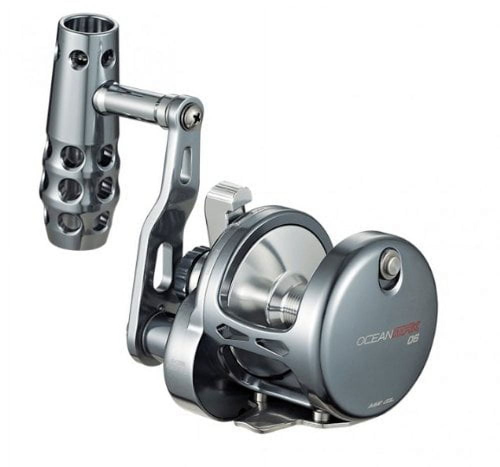 MAXEL OCEAN MAX OM6 SILVER LEVER DRAG REEL - Walmart.com