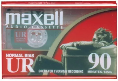 Maxell-108510-UR-90-Single-Normal-Bias-Audio-Cassette-90-Minute-With ...