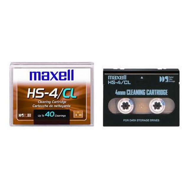 Maxell 186990 Tape 4mm Dds 1 2 3 4 5 Clng Ctdg 40 Pass (max186990 ...