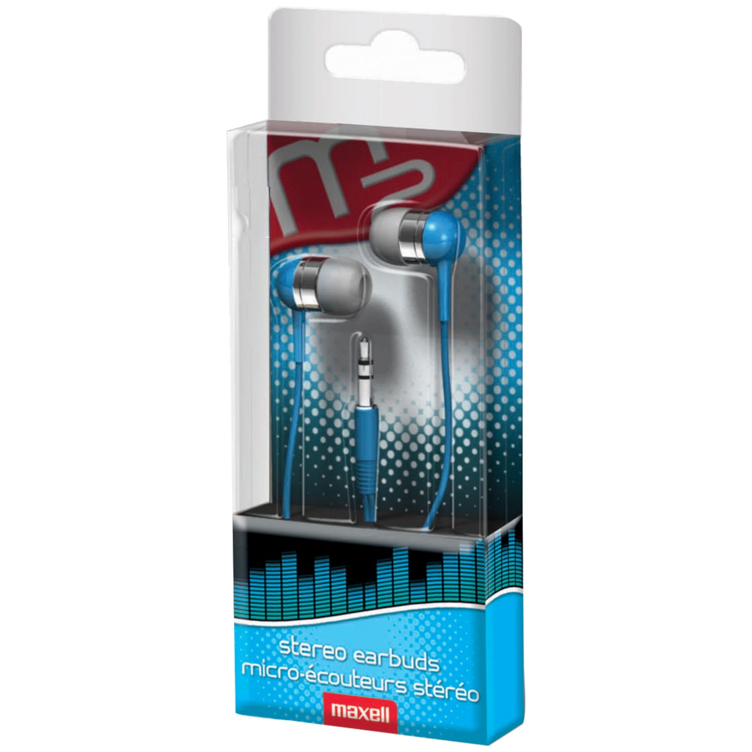 Maxell 190282 Bass 13 Metallic In-Ear Earbuds with Microphone - Walmart.com