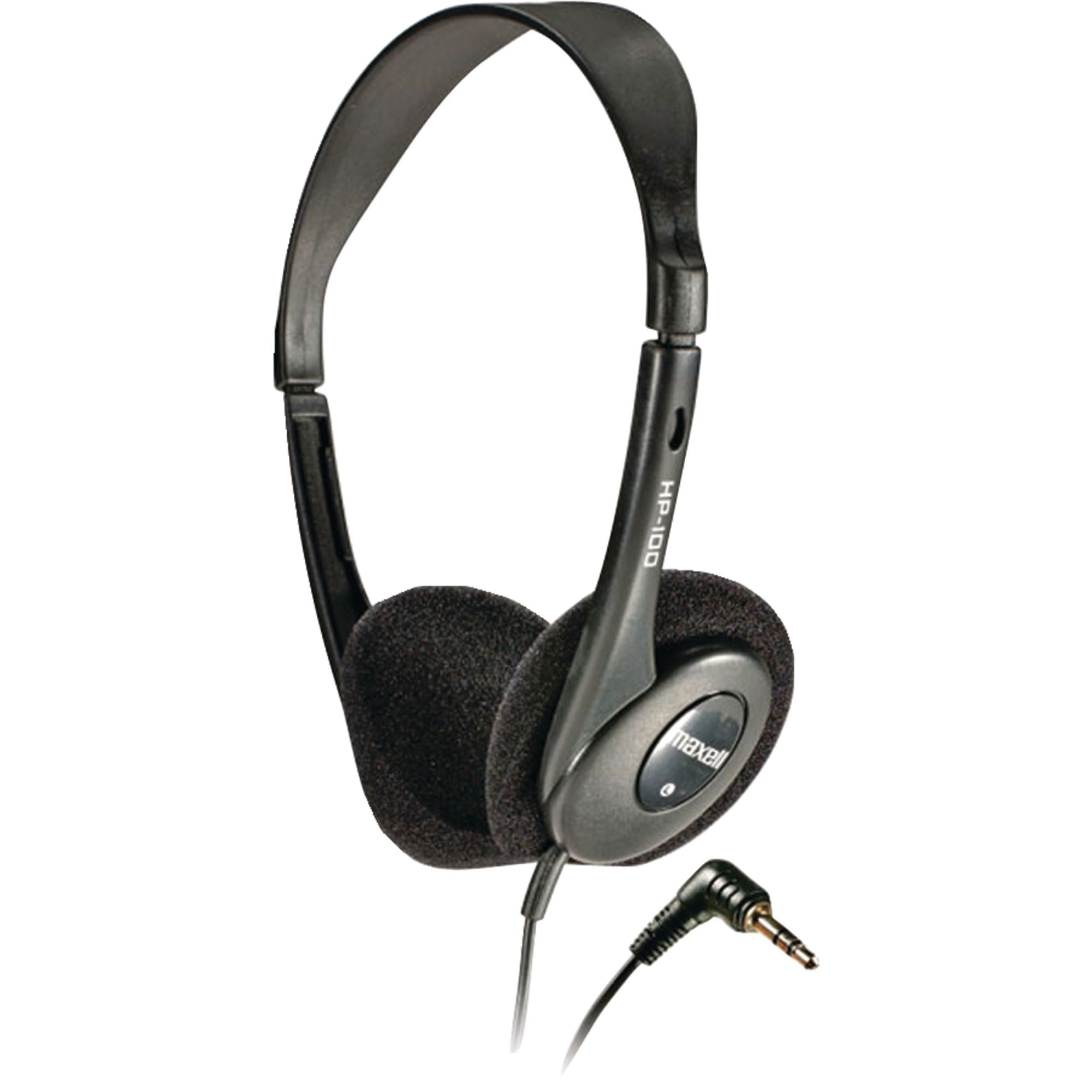 Maxell 190319 Lightweight Over Ear Binaural Headphones, Adjustable Band ...