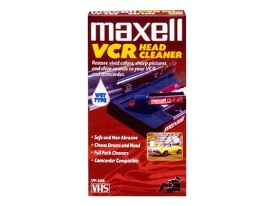 Maxell 290038 Video Head Cleaner - Walmart.com