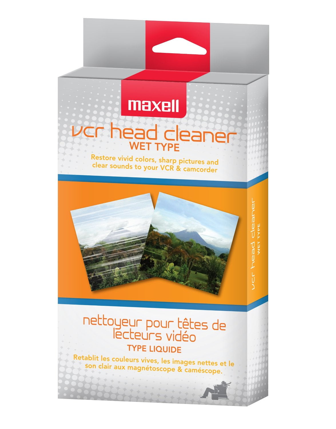 Maxell 290038 Video Head Cleaner - Walmart.com