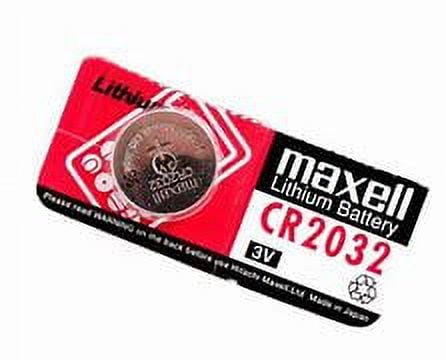 Maxell 3v Lithium Coin Cell Battery Cr2032 - Walmart.com