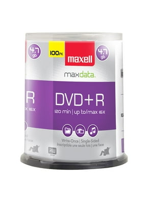 Blank DVD+R Discs in Blank Media - Walmart.com