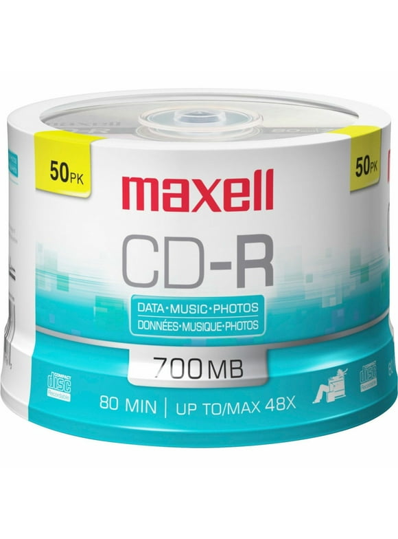 Blank CD-R Discs in Blank Media - Walmart.com