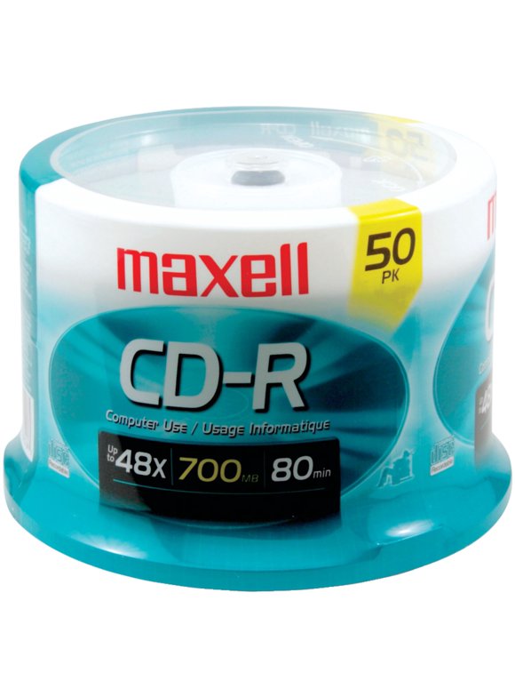 Blank CD-R Discs in Blank Media - Walmart.com