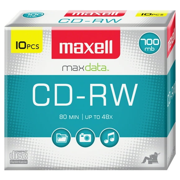 Blank CD-RW Discs in Blank Media - Walmart.com