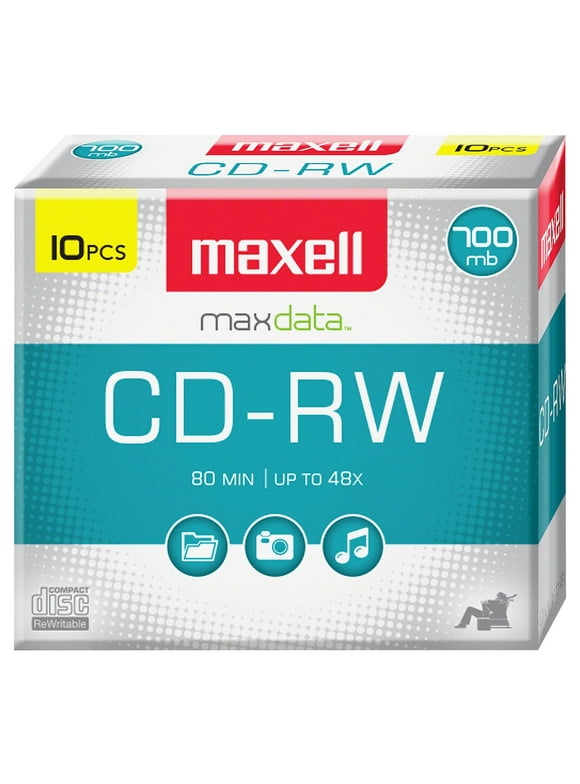 Blank CD-RW Discs in Blank Media - Walmart.com