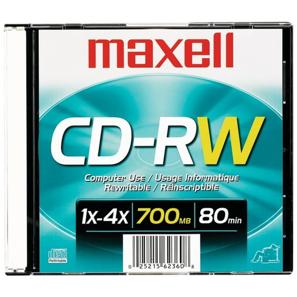 Blank CD-RW Discs in Blank Media - Walmart.com