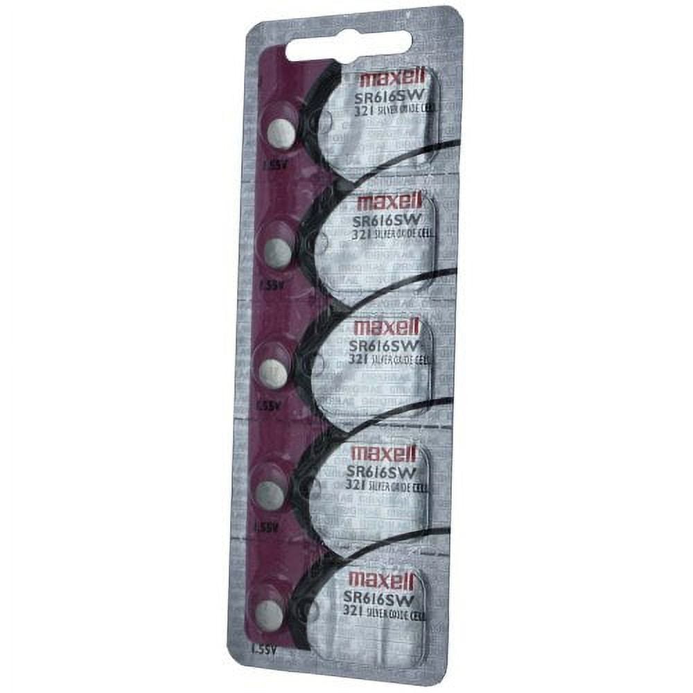 Maxell Battery, Energizer #321, Pack of 5 - Walmart.com
