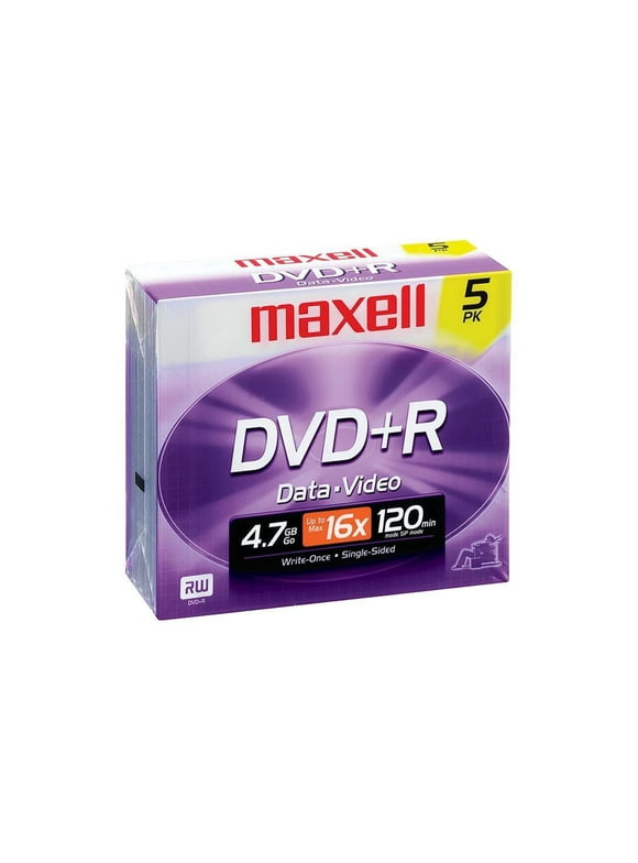 Blank DVD+R Discs in Blank Media - Walmart.com