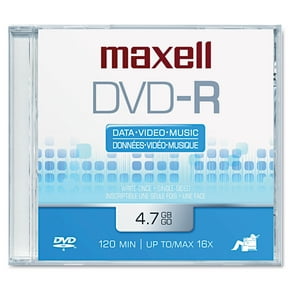 Blank DVD-R Discs in Blank Media - Walmart.com