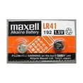 Maxell LR41 - 192 Alkaline Button Battery 1.5V - 2 Pack - Walmart.com