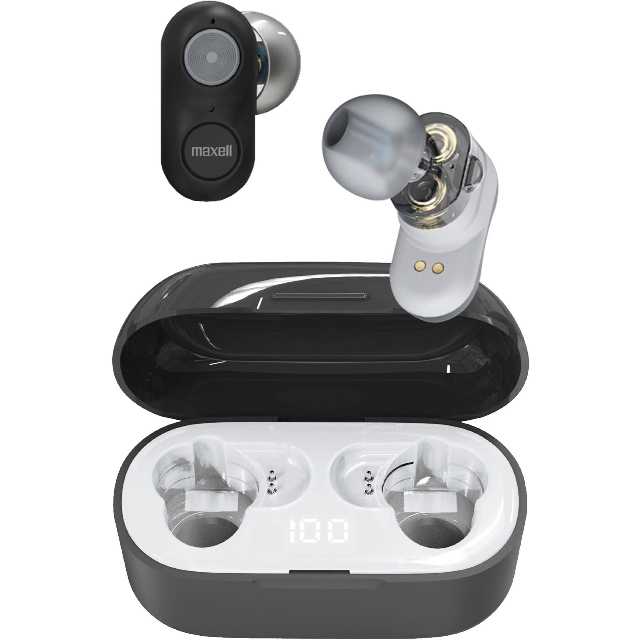 Maxell True Wireless Dual Driver Bluetooth Earbuds - Walmart.com