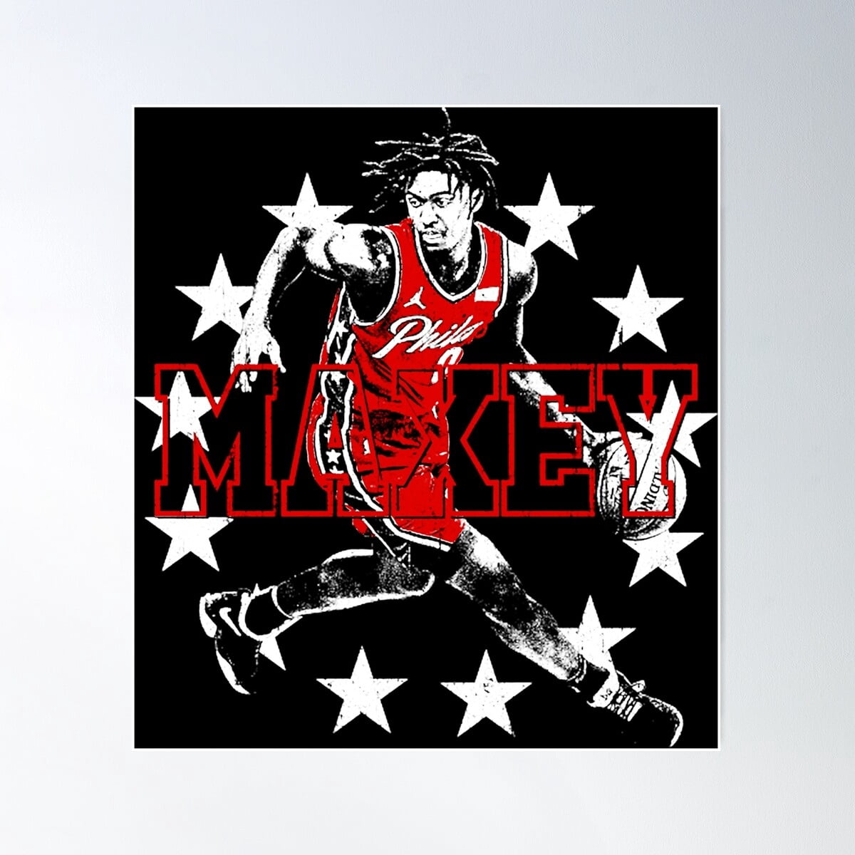 Maxey Poster Wall Art, Modern Wall Decor For Living Room Bedroom, 12x18 ...